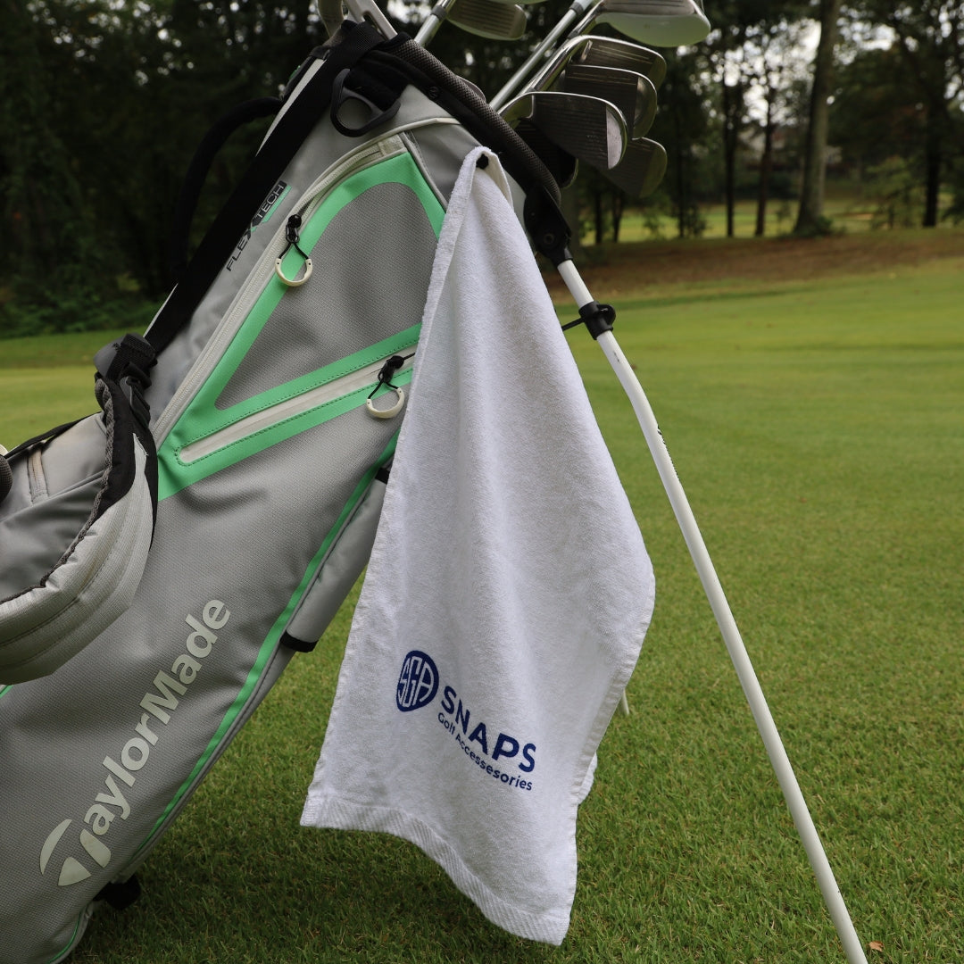 Universal Snap on Golf Towel - Versatile & Durable Golf Bag Accessory ...